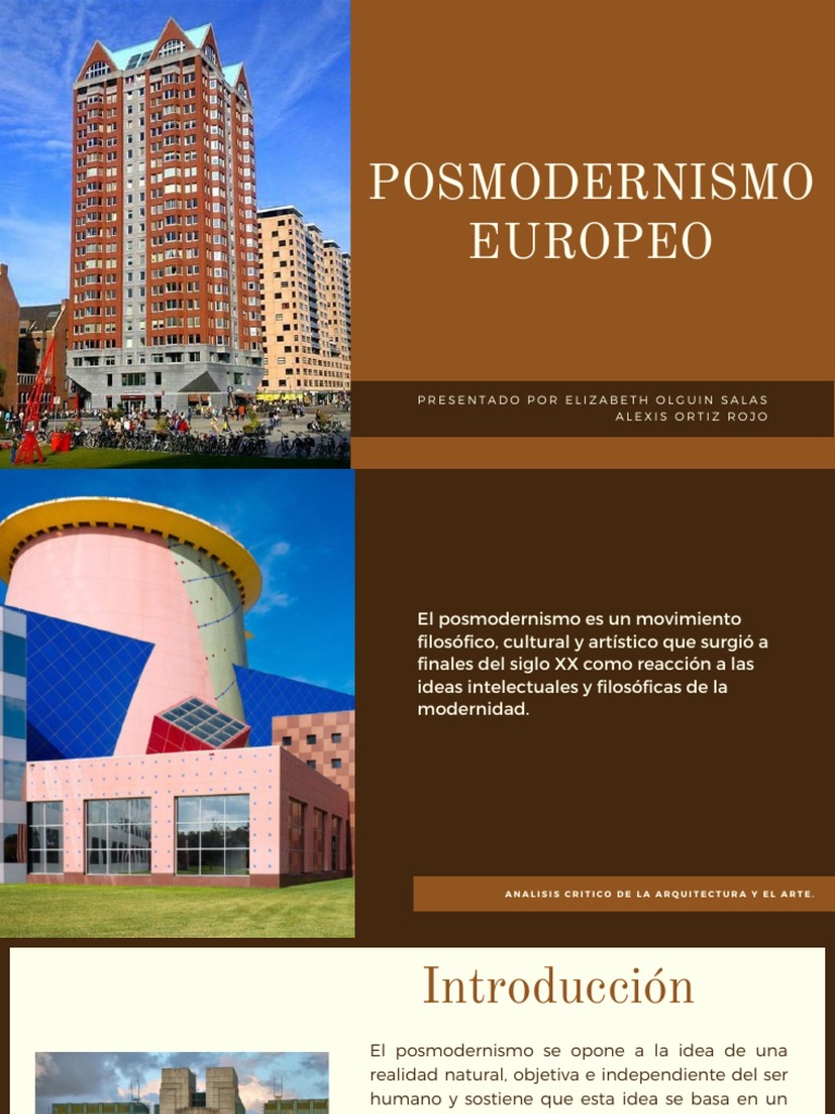 Posmodernismo Europeo | PDF | Pensamiento | Filosofía contemporánea