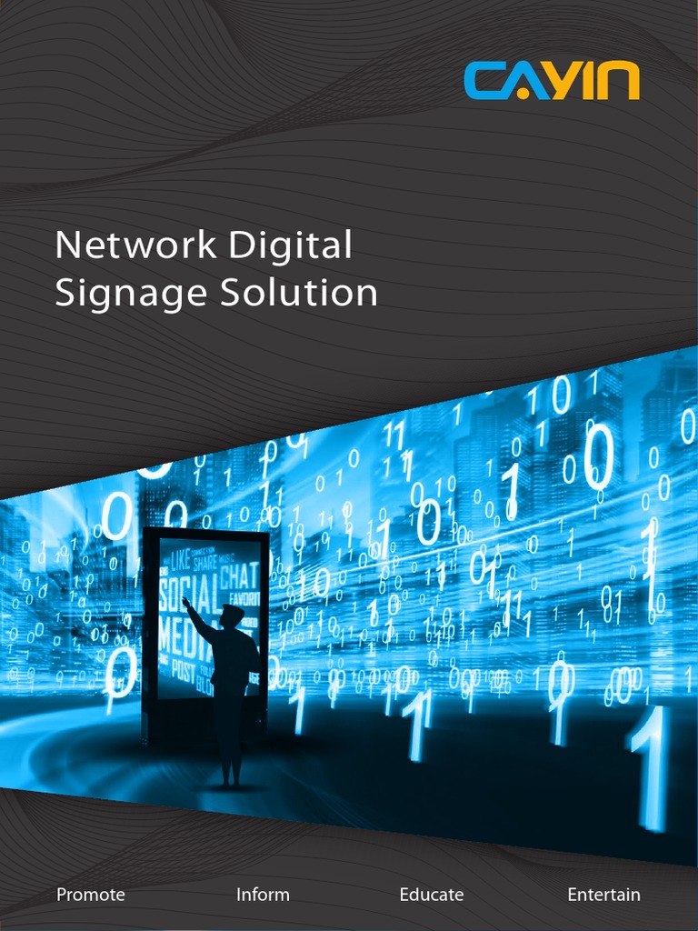 CAYIN Digital Signage EN | PDF | Computer Engineering | Information And ...