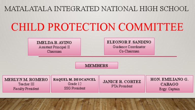 Child Protection Committee | PDF