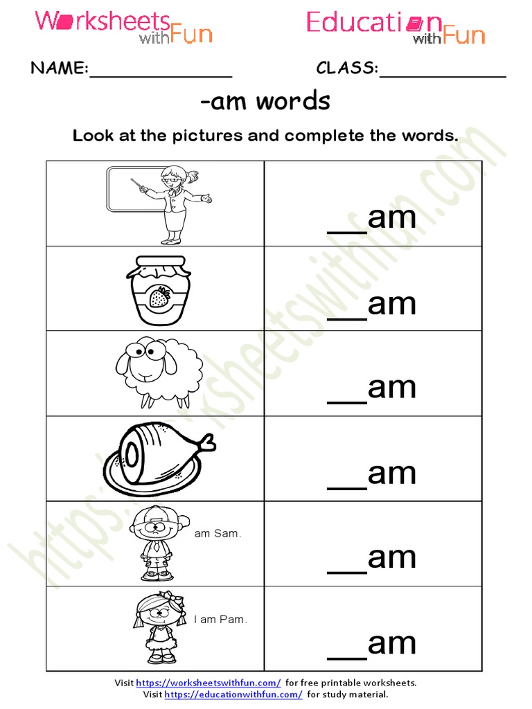 Fun Worksheets for Kids | PDF