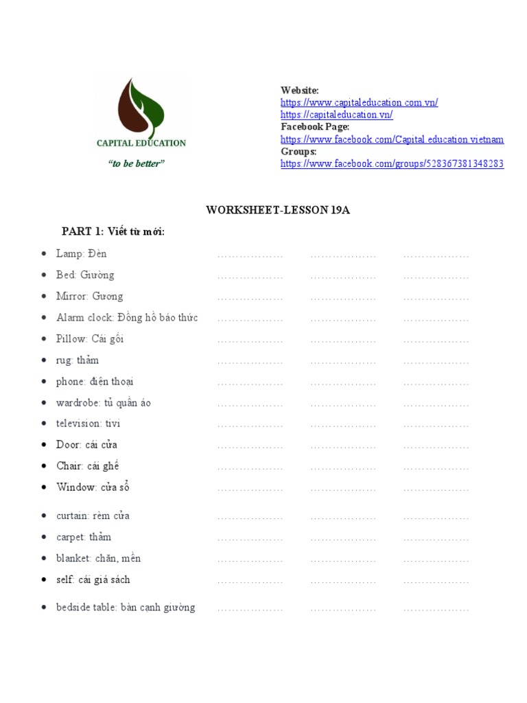 Homework-Lesson 19A | PDF