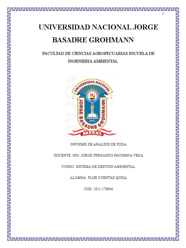 Analisis de Foda Rochetti PDF | PDF | Análisis FODA | Business