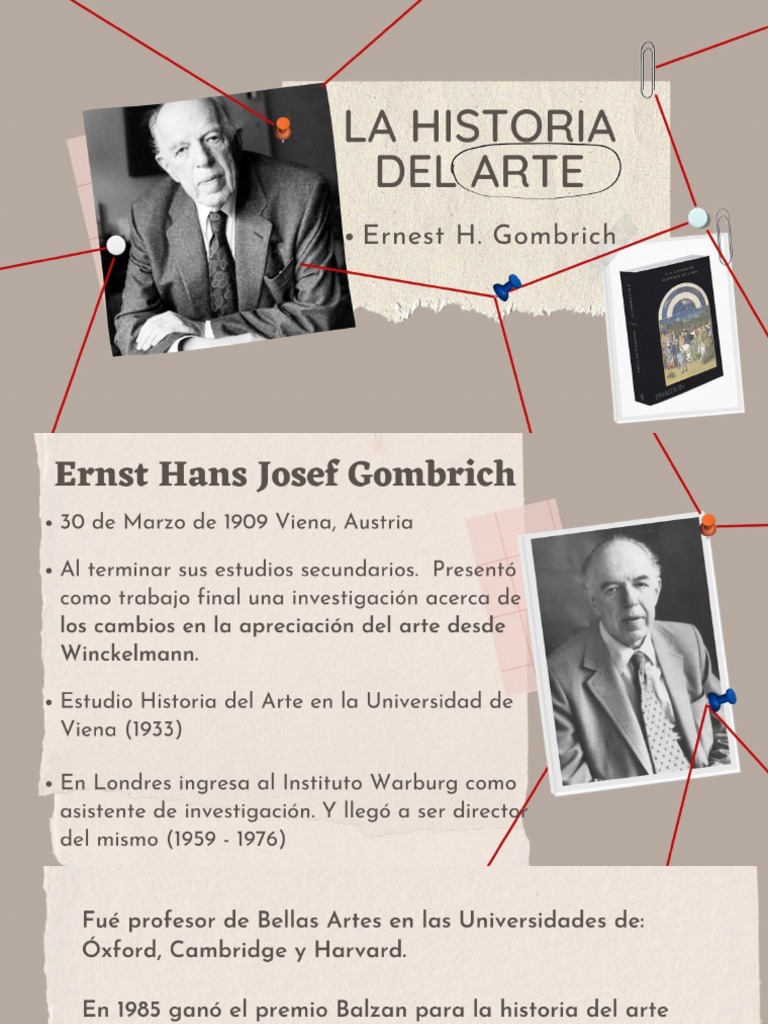Exposición Introducción La Historia Del Arte Ernest Gombrich. | PDF