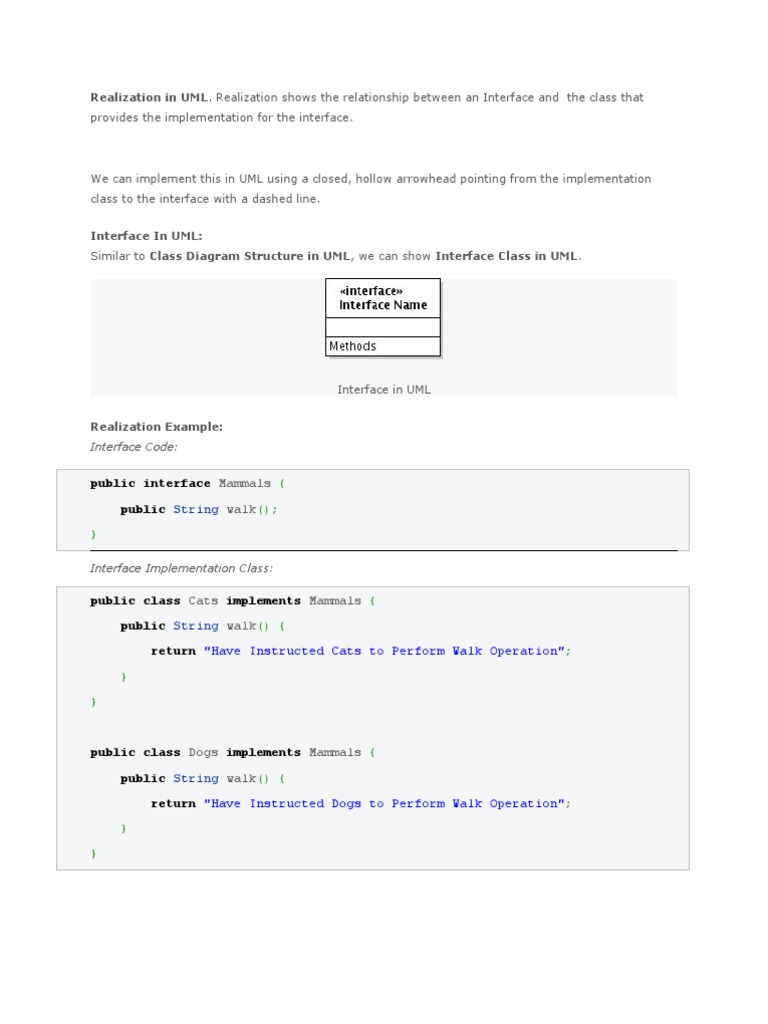 Realization, Composition, Inheritance Generalization | PDF | Inheritance (Object Oriented ...