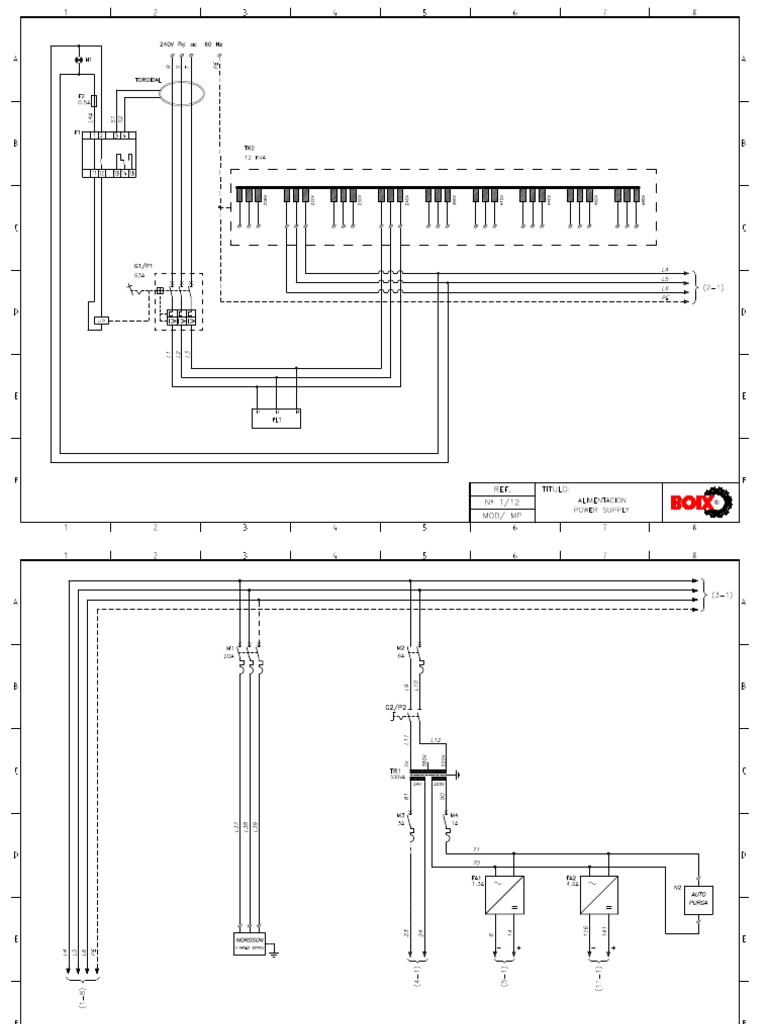 Esquema MPS | PDF | Energia electrica | Cable