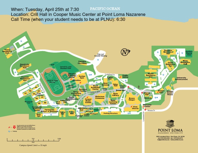 PLNU Campus Map | PDF | Art | Religion & Spirituality