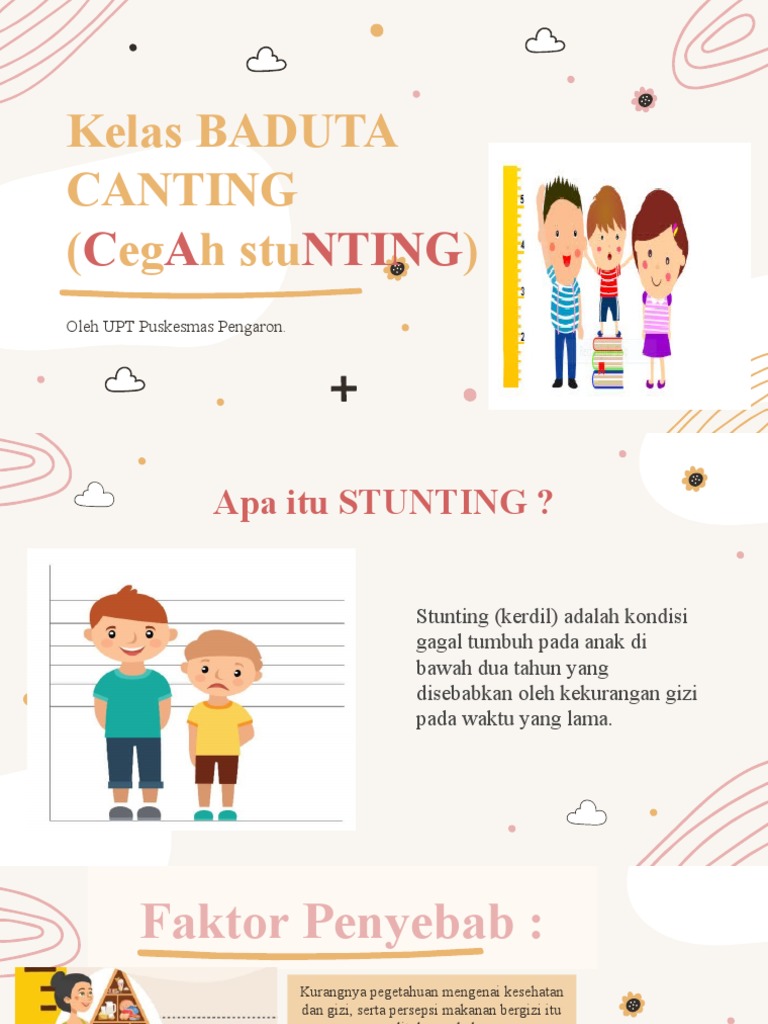 STUNTING (Kelas Baduta Canting) | PDF
