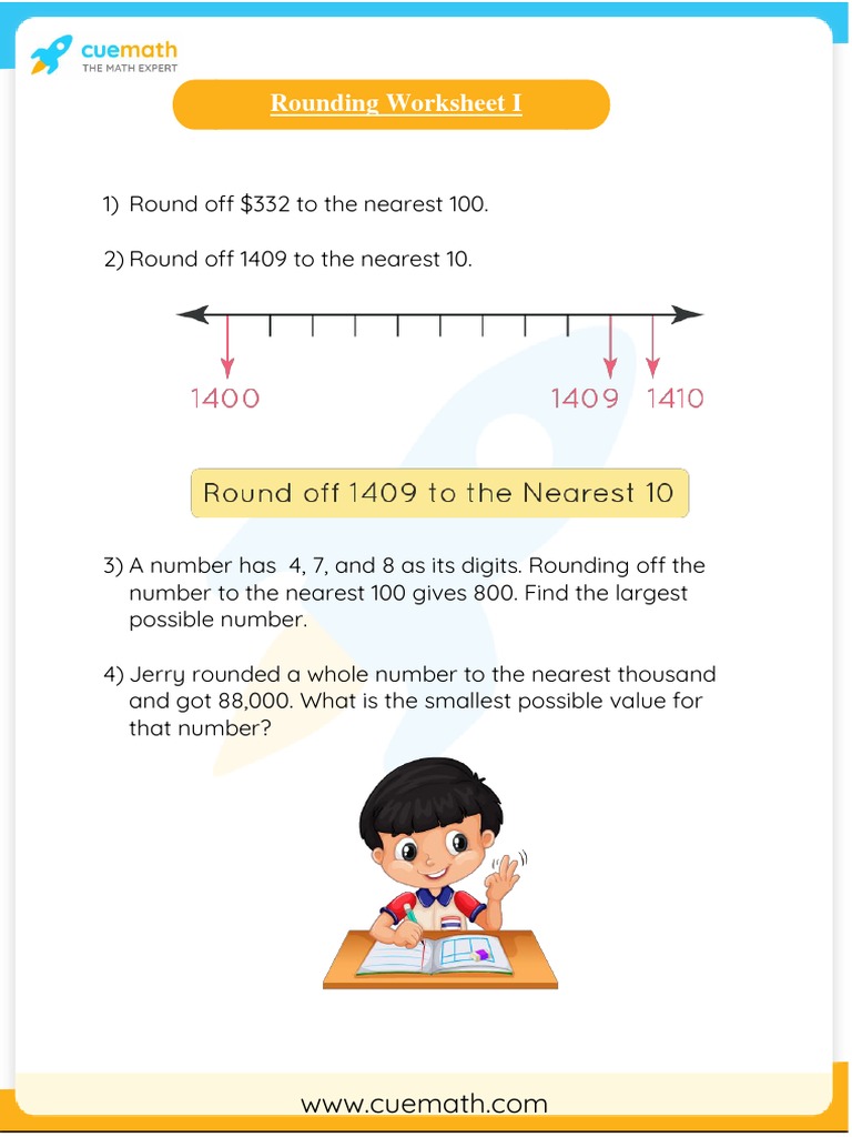 Rounding Worksheets _ Worksheet 1 | PDF