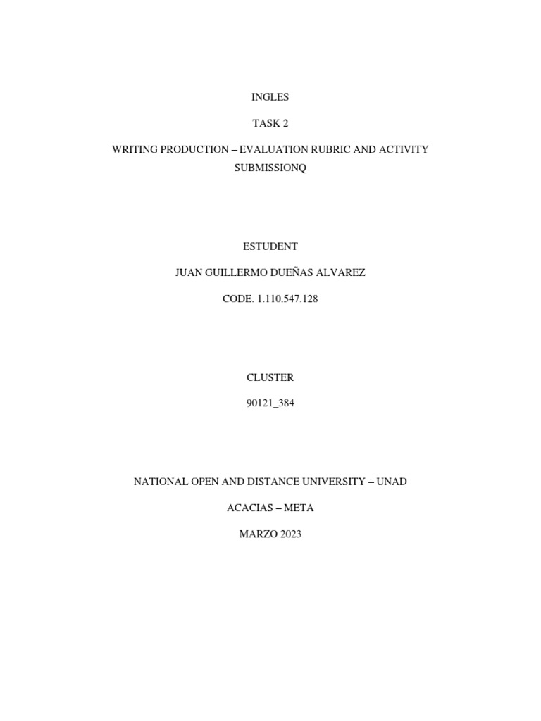 Task2 JuanDueñas 384 | PDF | Deforestation | Natural Environment