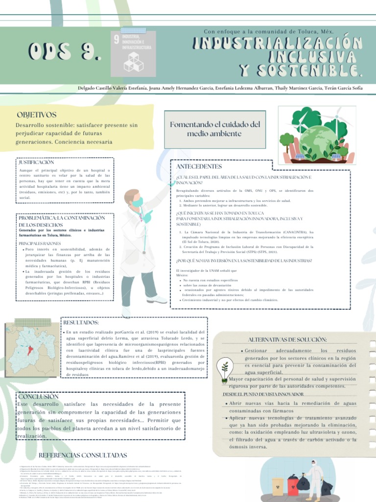 Cartel ODS | PDF | Sustentabilidad | Residuos