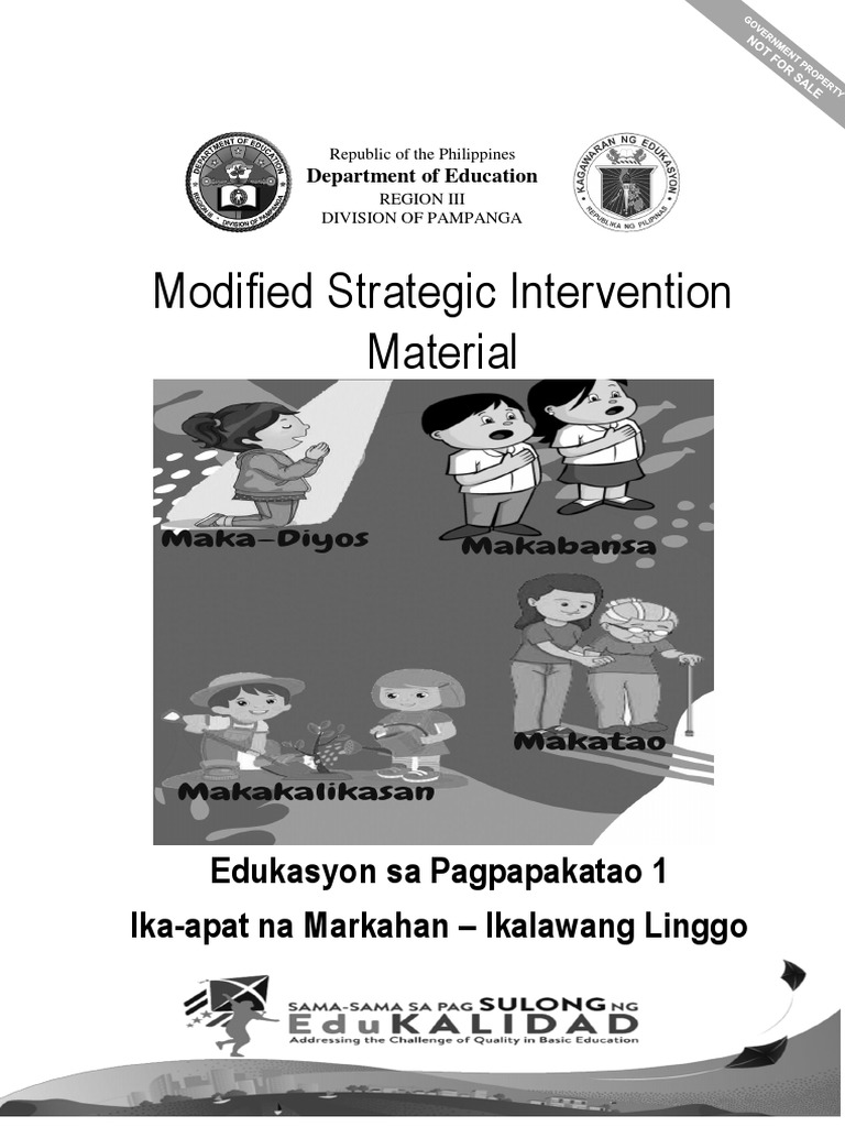 EsP1 q4 Week2 (15pages) PDF | PDF