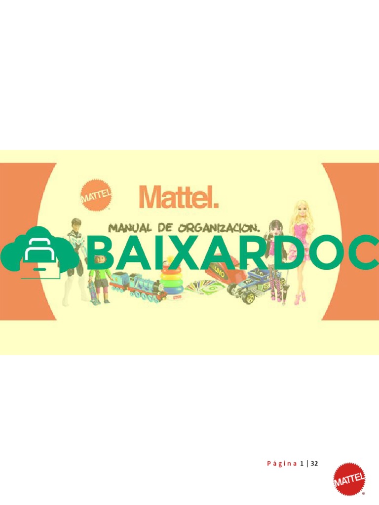 Mattel Manual de Organizacion PDF | Descargar gratis PDF | Marcas de ...