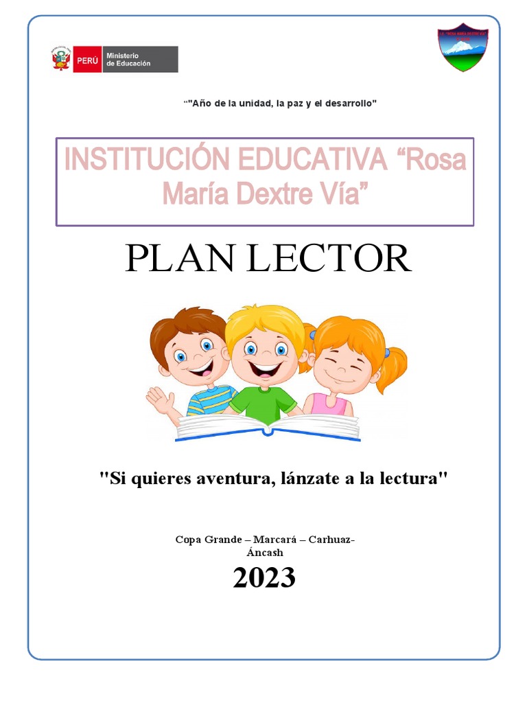Plan Lector 2023 Secundaria | PDF | Cognición