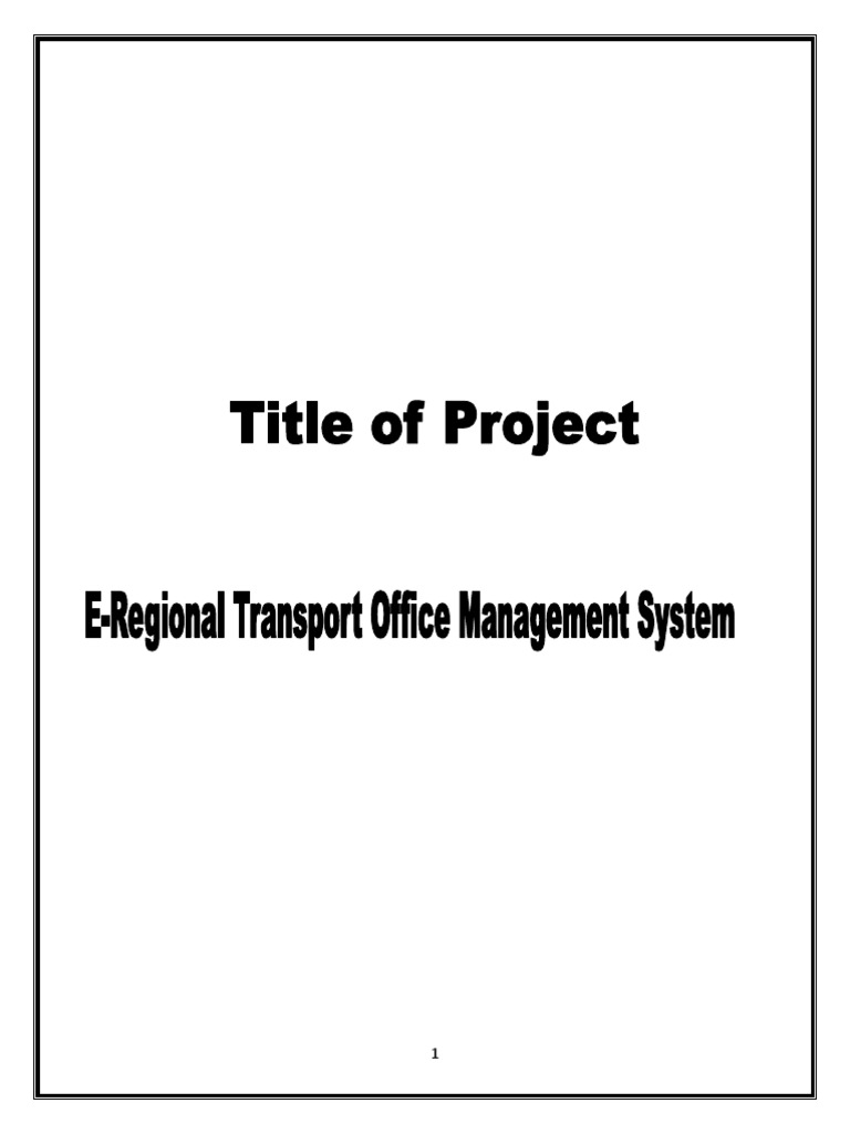 Online RTO Report PDF | PDF | Databases | World Wide Web