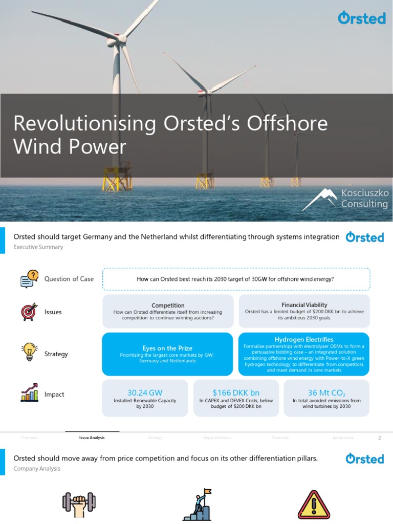 3A Kosciusko Consulting | PDF | Wind Power | Offshore Wind Power