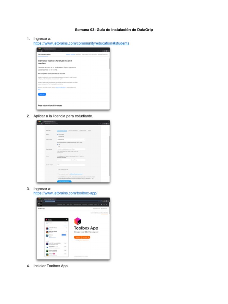 Upc Pre Si400 Datagrip Installation Guide - v1 | PDF | Informática
