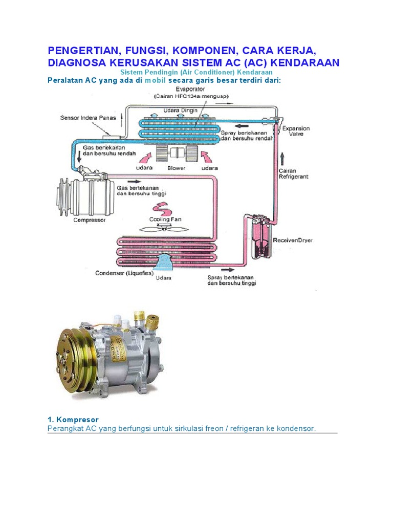 Sistem AC Mobil | PDF