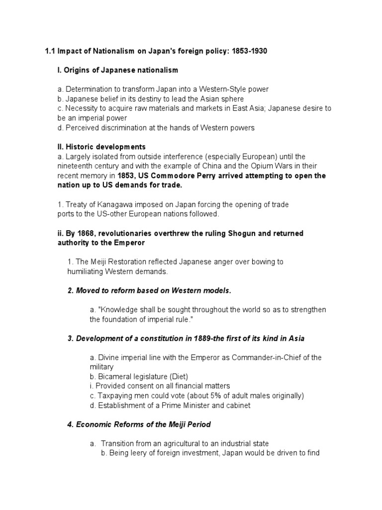 The Rise of Japanese Nationalism and Militarism: How the Quest for ...