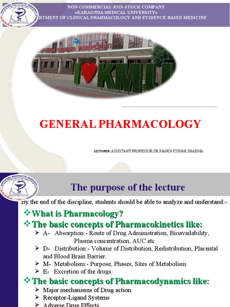 Pharmacology Basics for Students | PDF | Pharmacokinetics | Bioavailability
