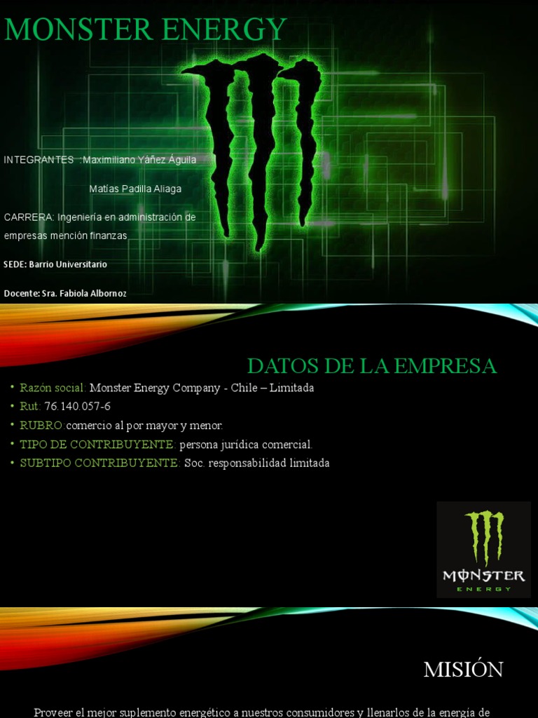 Monster Energy | PDF | Bebida | Economias