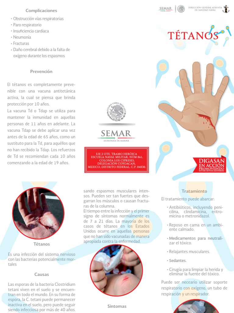 Tetanos | PDF | Especialidades Medicas | Medicina CLINICA