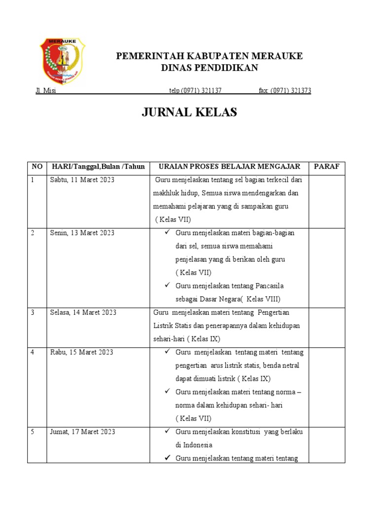 Jurnal Kelas | PDF | Teknologi & Rekayasa