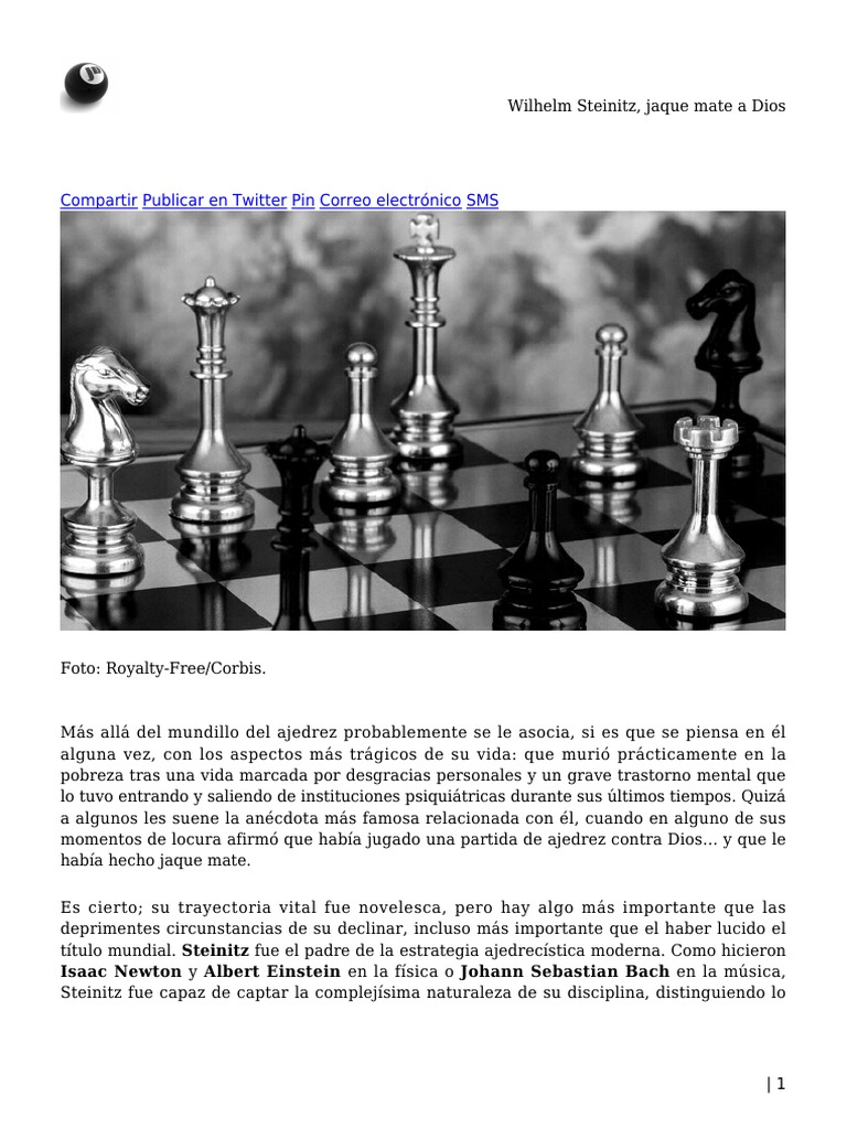 Jaque Mate A Dios | PDF | Ajedrez | Juegos de estrategia abstractos