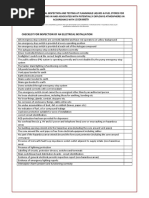 Daily ESD Audit Checklist | PDF | Power (Physics) | Electronic Engineering