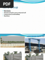 MS of Hard Barrication GI Sheets | PDF | Wall | Scaffolding