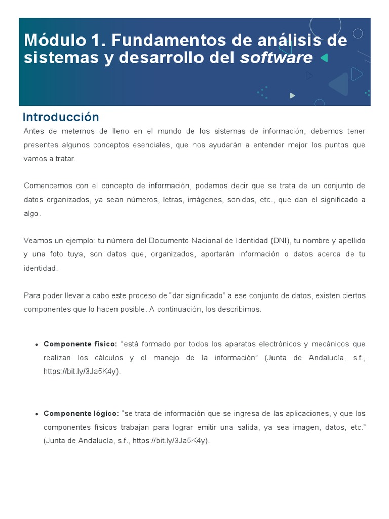Modulo1 PDF | PDF | Software | Ingeniería de software Modulo1 PDF | PDF | Software | Ingeniería de software