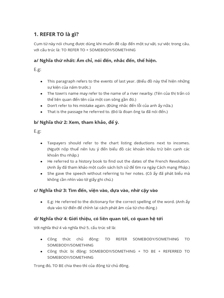 T V NG - Refer To | PDF