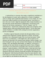 Rizal vs. Bonifacio: Heroes of Freedom | PDF | Philippines