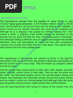 Set 1 - Samaritan Excerpts & Answers | PDF | Politics | Games & Activities