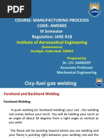 OAW Welding Process Diagram | PDF