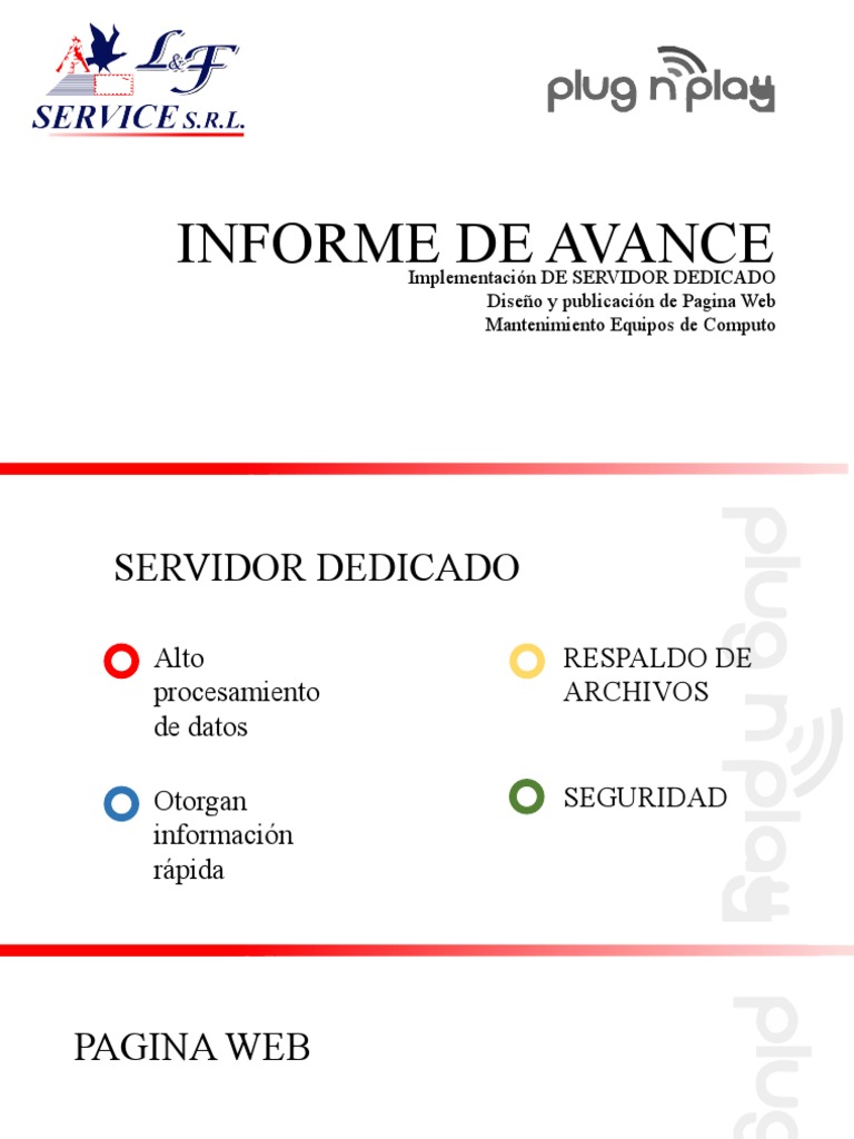 Informe de Avance | PDF