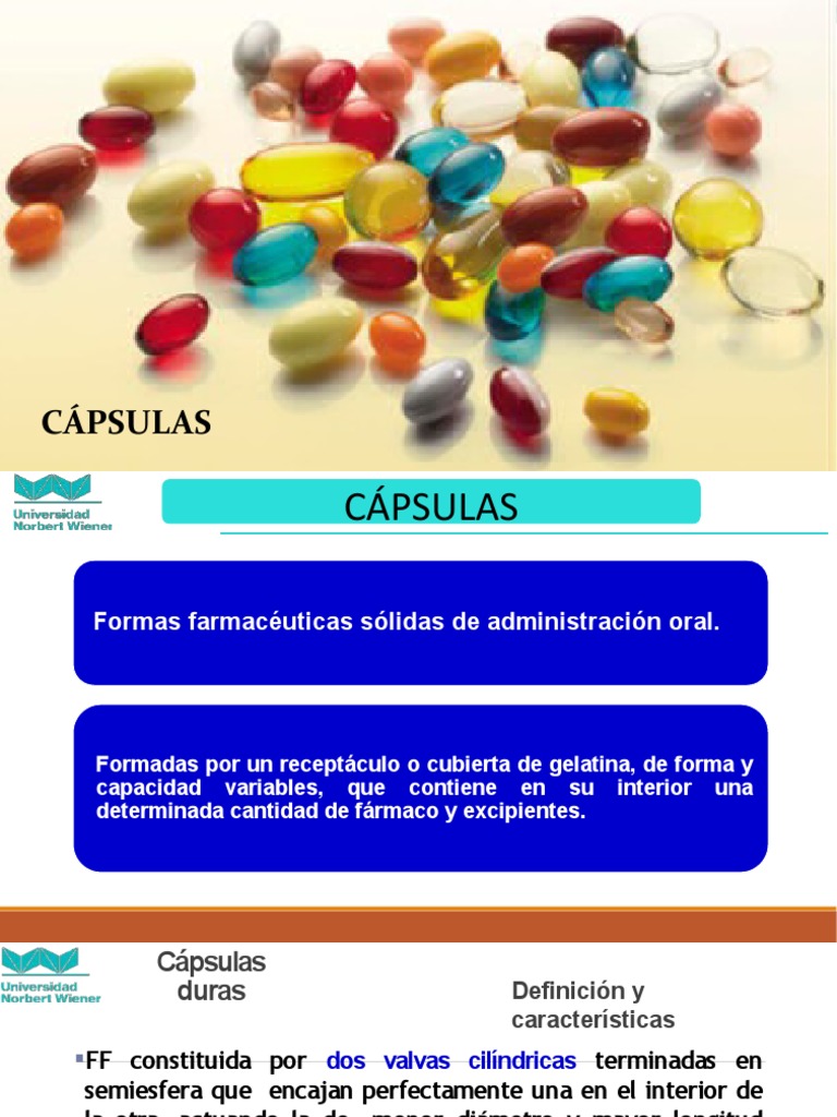 2°clase Cápsulas | PDF | Medicamentos con receta | Farmacia
