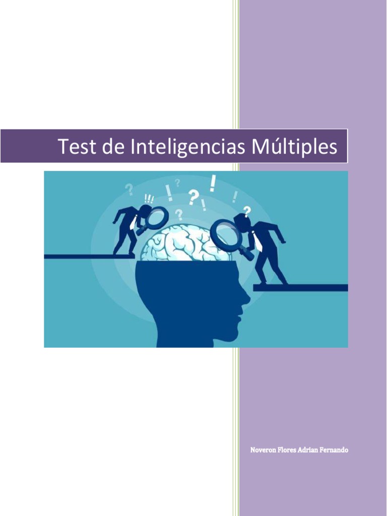 Test de Inteligencias Multiples | PDF | Cognición