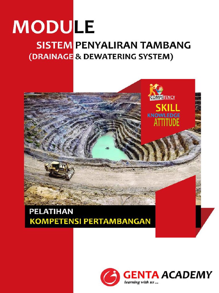 MODULE DRAINAGE and DEWATERING Rev 1 | PDF | Sains & Matematika
