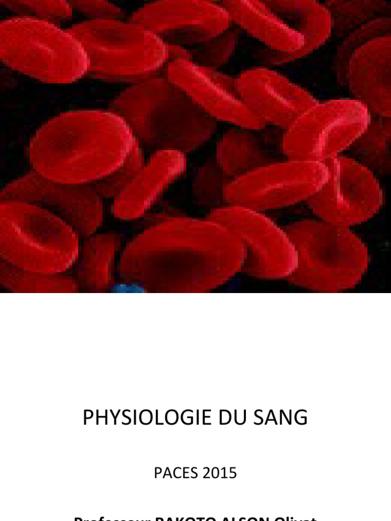 Hématologie Le Sang 2014 | PDF | Lymphocyte | Sang