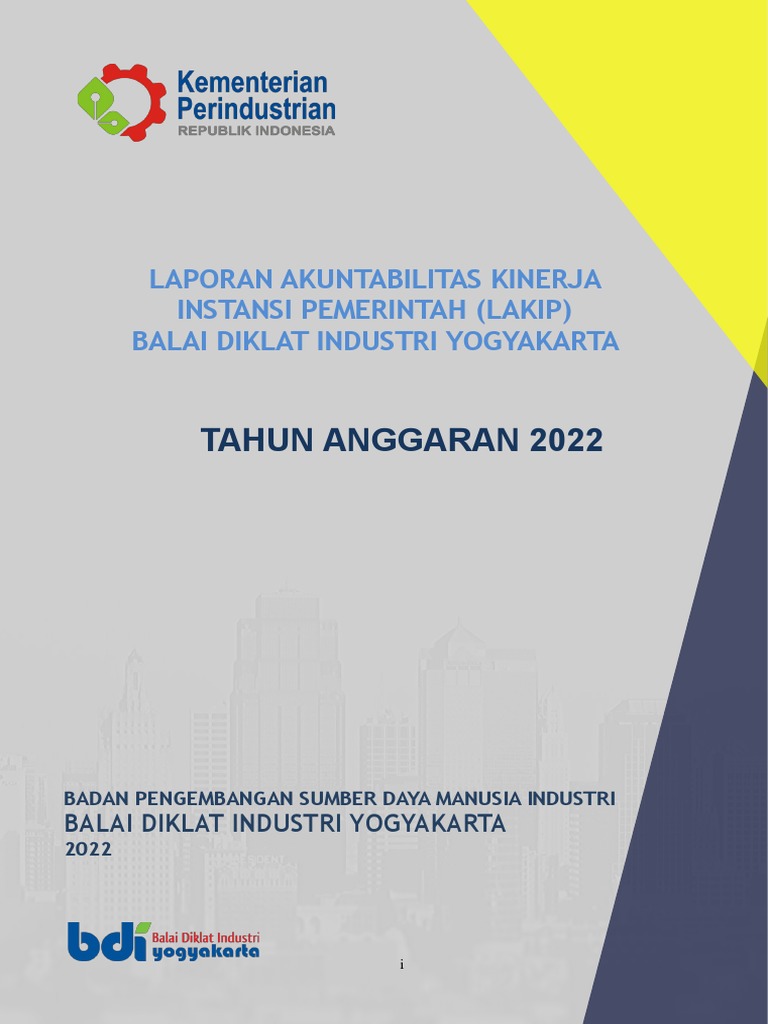 8 - Lakip 2022 - BDI YK PDF | PDF