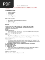 Halal Statement Template | PDF