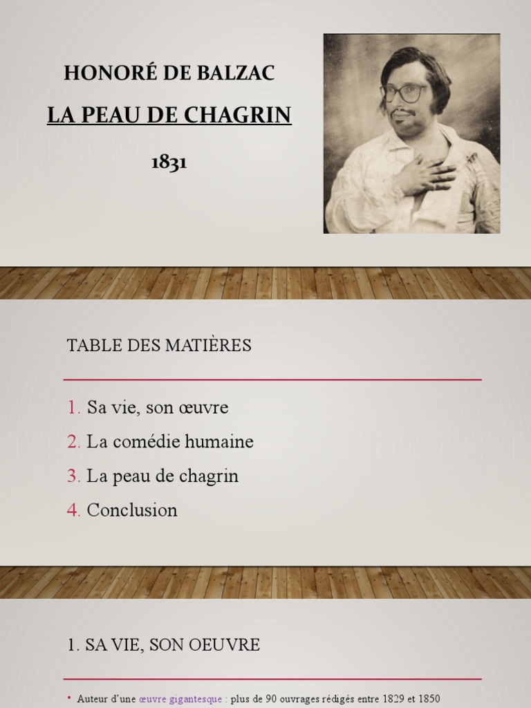 Balzac power point Ã©lÃ¨ves | PDF | Romans | Honoré de Balzac