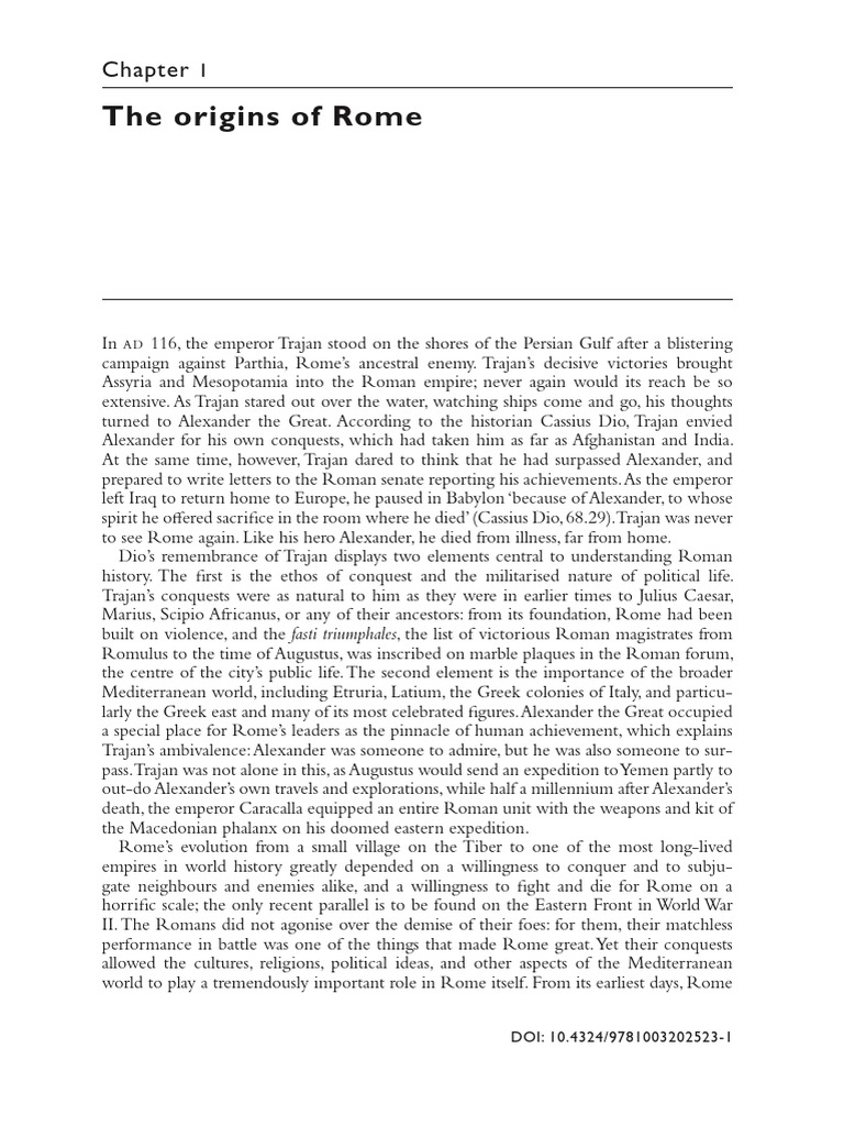 10.4324 9781003202523-1 Chapterpdf | PDF | Romulus And Remus | Ancient Rome