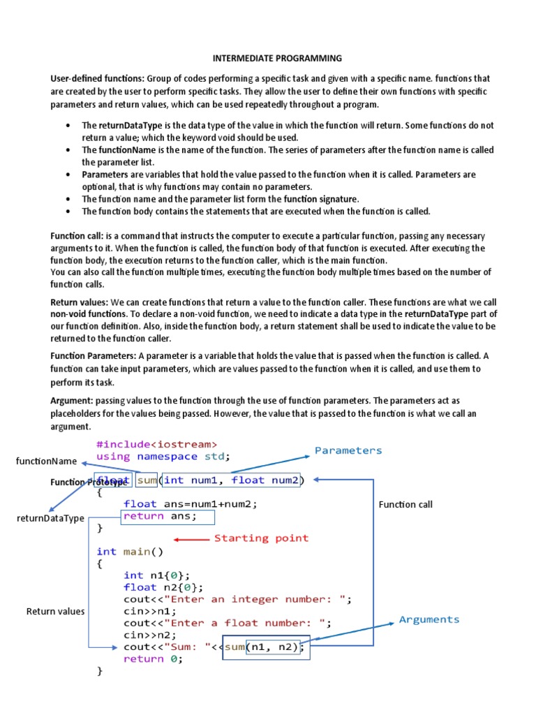 Int Prog Reviewer Pdf Parameter Computer Programming Computer Engineering