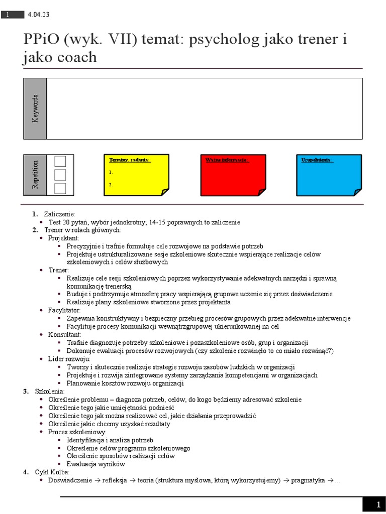 PPiO - Wyk. VII | PDF