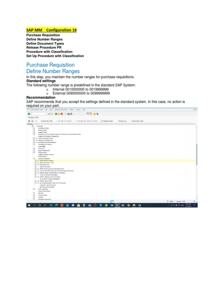 SAP MM Config 10 | PDF | Software | Software Development