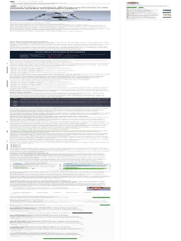 You’Re Using ChatGPT Wrong! Here’s How to Be Ahead of 99% of ChatGPT Users _ by the PyCoach ...