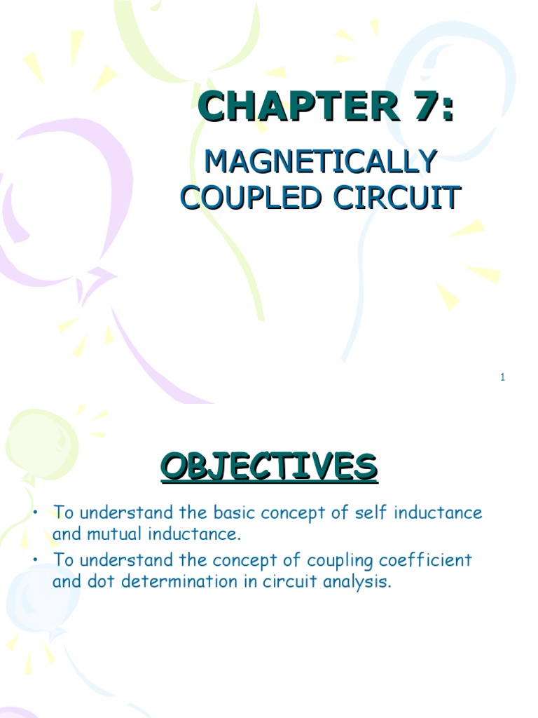 Magnetically Coupled Circuit | PDF | Inductance | Inductor