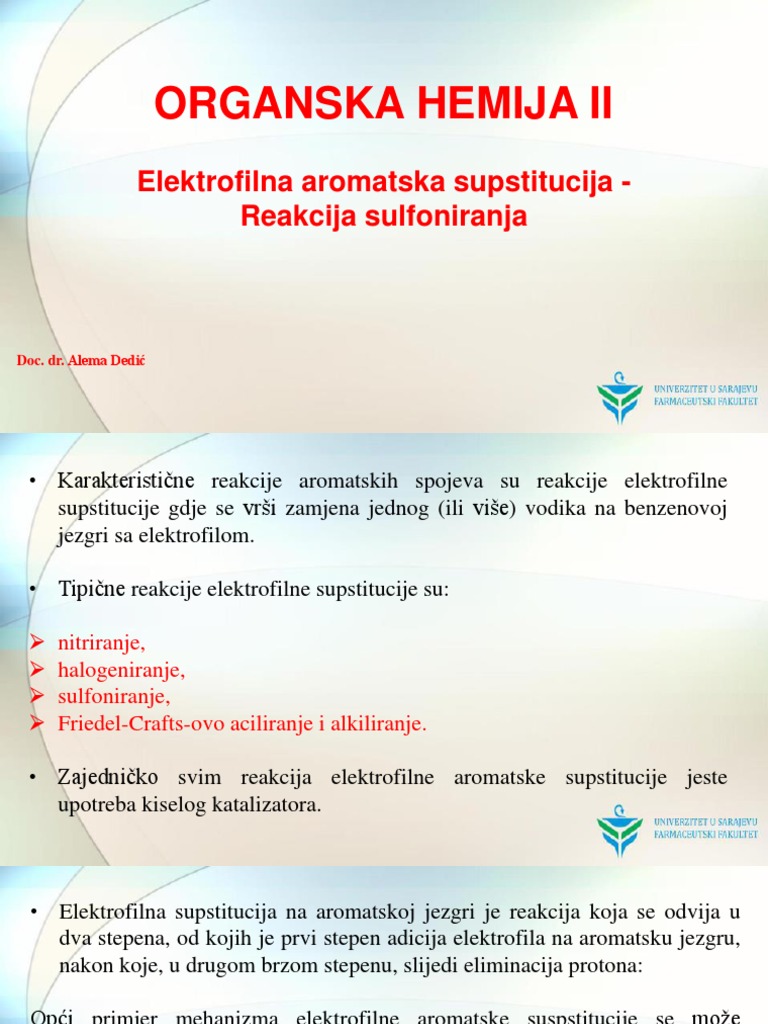 Benzensulfonska Kiselina PDF | PDF