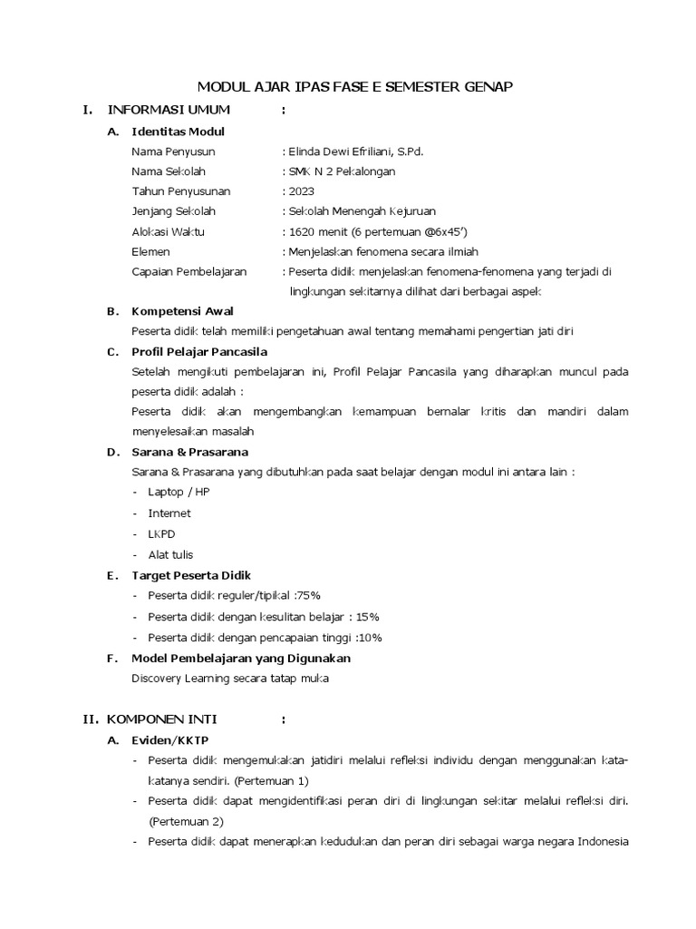 Modul IPAS - Interaksi, Komunikasi, Sosialisasi, Institusi Sosial, Dan Dinamika Sosial | PDF